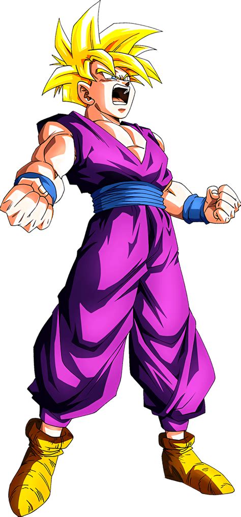 Ssj Teen Son Gohan Render By Zanninrenders On Deviantart