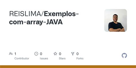 Github Relslimaexemplos Com Array Java