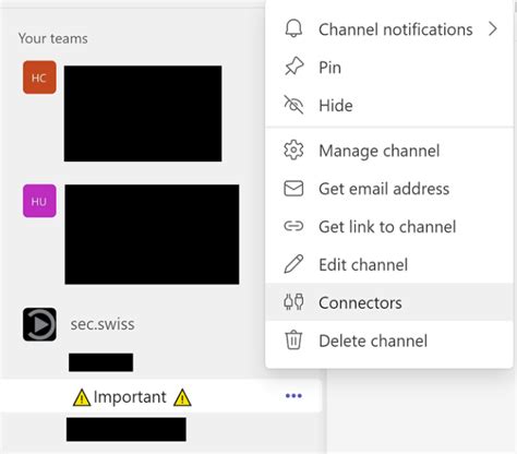 Incoming Webhook In MS Teams Einrichten Markus Boos