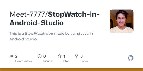 Github Meet 7777stopwatch In Android Studio This Is A Stop Watch