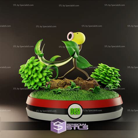 Bellsprout Pokemon 3d Print Stl 3d Model Specialstl