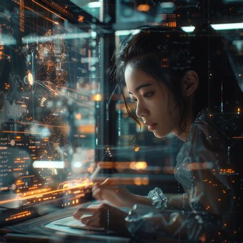 Free Futuristic Tech Workspace Image Download At Stockcake