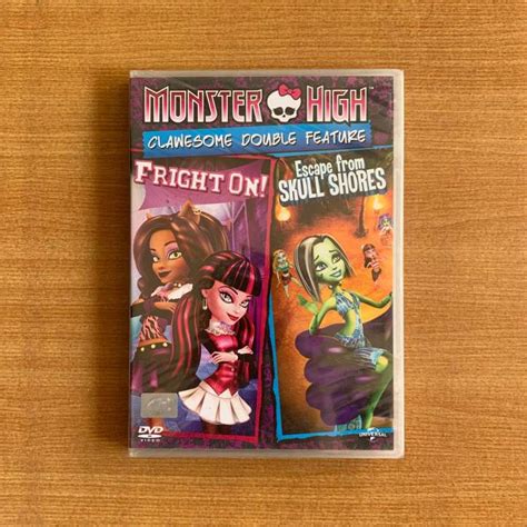 Dvd Monster High Fright On And Escape From Skull Shores 2011 มอนสเตอร์ ไฮ ศึกแก๊งคู่กัด และ