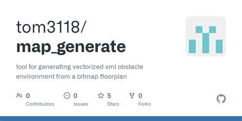 GitHub Tom Map Generate Tool For Generating Vectorized Xml Obstacle Environment From A