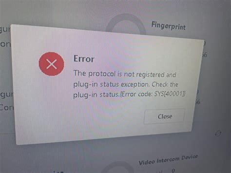 keep getting error on manager r hikvision