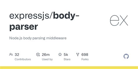 github expressjs body parser node js body parsing middleware