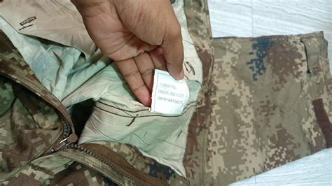 Chinese Army Type 07 Arid Pattern Camo Pants Keep Shooting 14 5x41 Men S Fashion Bottoms