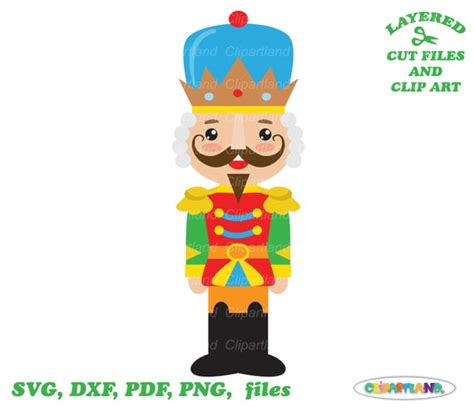 Instant Download Cute Nutcracker Svg Cut File And Clip Art Etsy Uk