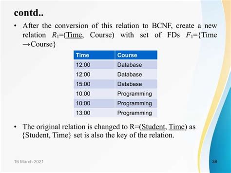 Chapter 9 Normalization Pptx Databases Computer Software And