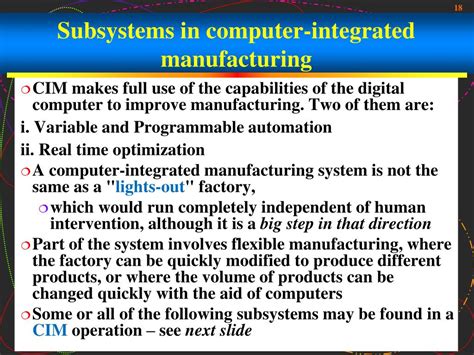 Ppt Lecture 6 Computer Integrated Manufacturing Systems Powerpoint