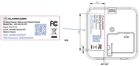 ALARM COM ADC W115C I N T