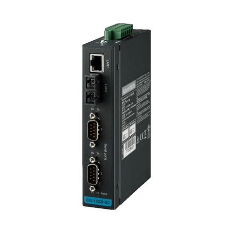 Advantech 2 Port Rs 232 422 485 Class 1 Div 2 Atex Zone 2 Ethernet Modbus Gateway 1x Sc Type