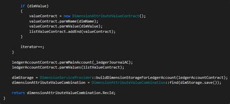 Inside Microsoft Dynamics Ax Job To Combine Main Account And Default Dimension To Get Ledger