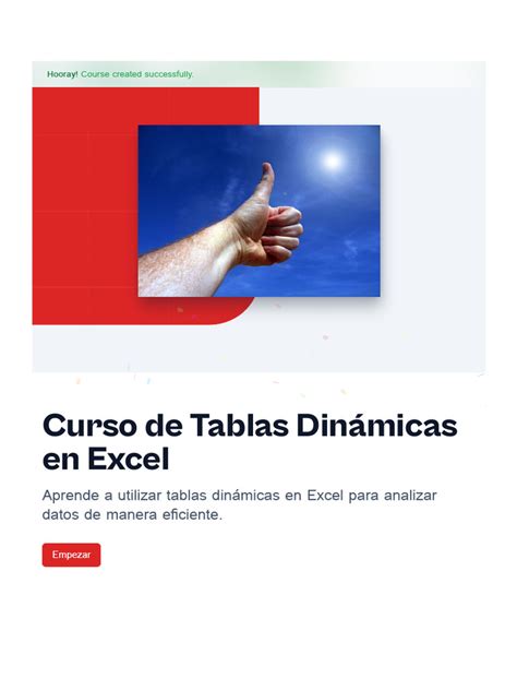 Curso de Tablas Dinamicas en Excel | PDF | Microsoft Excel ...
