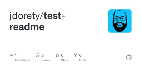 github jdorety test readme