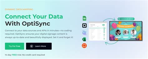 Automate Your Screens Introducing Optisync Dynamic Data Mapping From