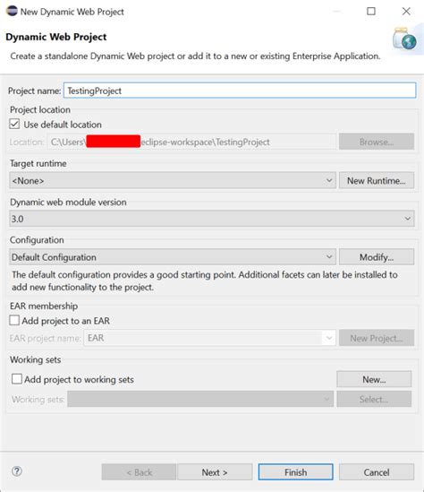 How To Create A Dynamic Web Project In Eclipse Just Another Sharing