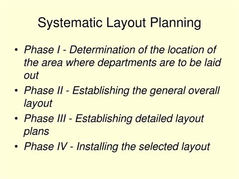 Ppt Traditional Approaches To Facility Layout Powerpoint Presentation Id276463