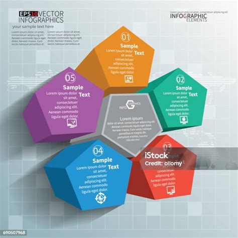 추상적임 3d 종이 인포그래픽 0명에 대한 스톡 벡터 아트 및 기타 이미지 0명 3차원 형태 경제 Istock