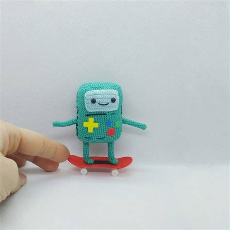 Little Bmo Cute Beemo Adventure Time Character Bmo Tiny Toy Etsy