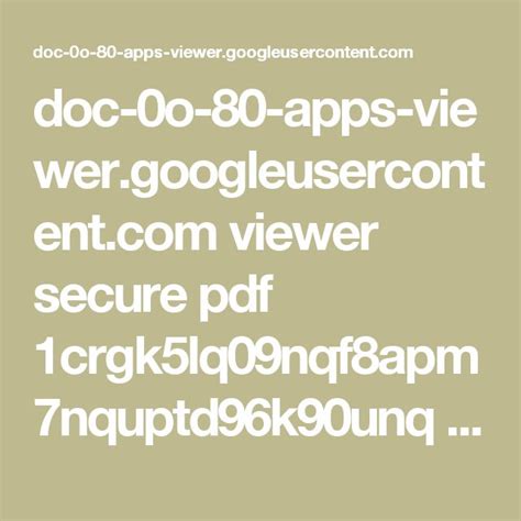 Doc O Apps Viewer Googleusercontent Viewer Secure Pdf Crgk Lq Nqf Apm Nquptd K Unq