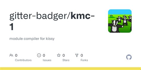 GitHub Gitter Badger Kmc Module Compiler For Kissy