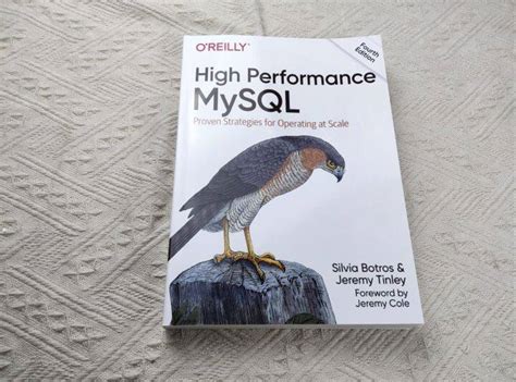 Hardcover Color Paper Book High Performance Mysql High Performance