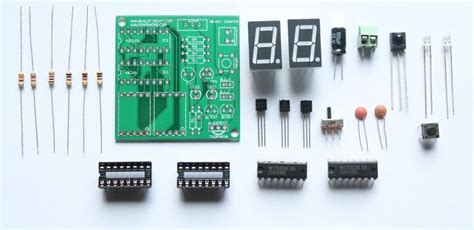 Digital Object Counter Diy Kit Build Circuit Electronics Projects