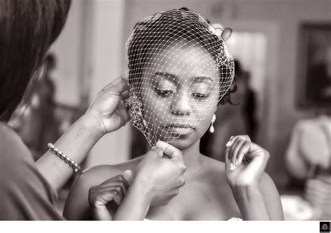 Captivating Moment Maid Of Honor Assisting Bride