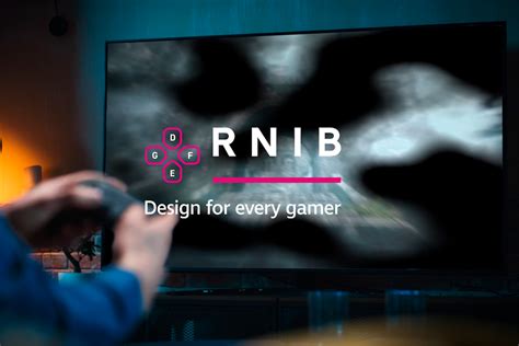 Rnib Enlists Gamers To Show Challenge Of Sight Loss