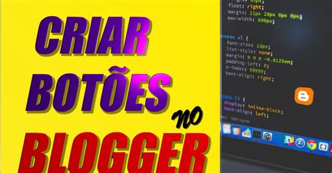 9 sites para gerar botões personalizados no blogger com código css