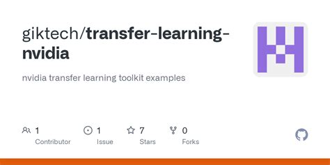 GitHub Giktech Transfer Learning Nvidia Nvidia Transfer Learning Toolkit Examples