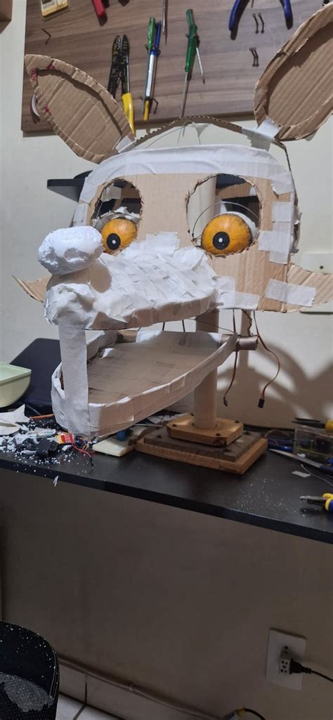 Im Working On A Homemade Animatronic Inspired By Foxy R