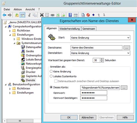 Lokaler Administrator Install Agent Delegation Pro Computer