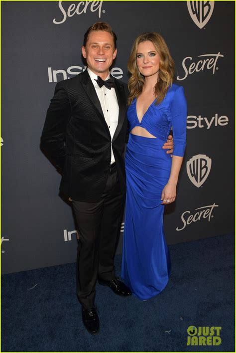 Cute Couple Billy Magnussen And Meghann Fahy Glam Up For Golden Globes