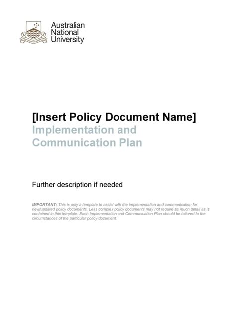 Step by Step Implementation Plan Templates ᐅ TemplateLab