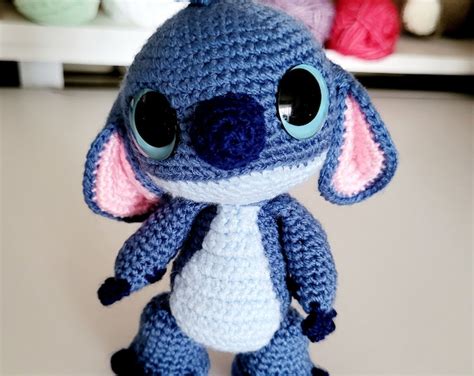 Little Blue Bean Crochet Pattern Amigurumi Instructions Etsy