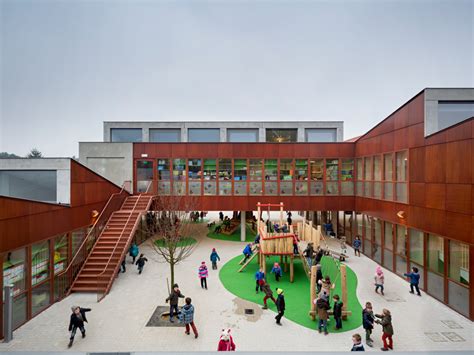 Frameweb Kleuterschool De Gekko By Moke Architecten And Gianni Cito