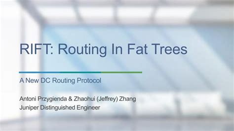 Routing In Fat Trees Pdf Cloud Computing Internet