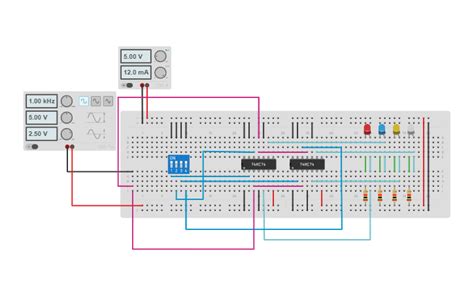 Circuit Design Sipo Tinkercad
