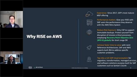 Accelerate Business Transformation With Sap On Aws