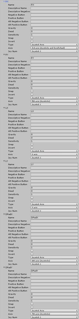 Joystick Returning In Axis Questions Answers Unity Discussions
