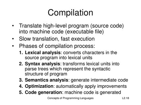 Ppt Exploring Concepts Of Programming Languages Criteria Domains And Influences Powerpoint