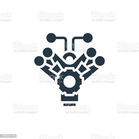 엔진 아이콘입니다 웹 사이트 디자인 및 모바일 앱 개발 인쇄용 글리프 엔진 아이콘 흰색 배경에 격리 된 충전 된 전기 자동차 컬렉션에서 엔진 아이콘 공학에 대한 스톡 벡터