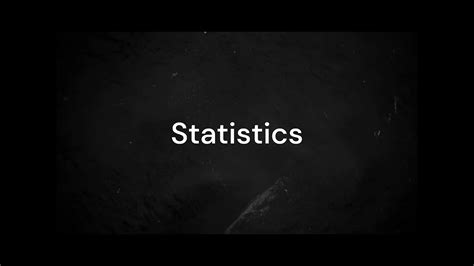 Statistics Youtube