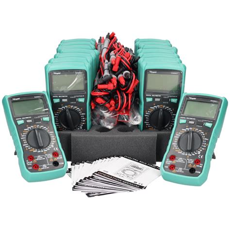 Rapid Digital Multimeter Class Pack Of 16 Rapid Electronics