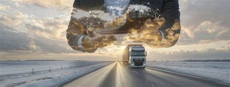 Using A Tablet On A Logistics Network Distribution Intelligent Logistics Of Truck And Train