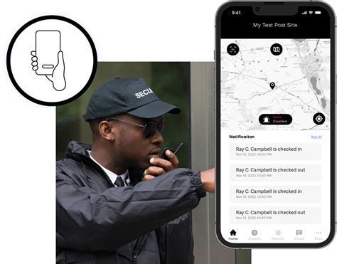 Panic Alert Security Guard App