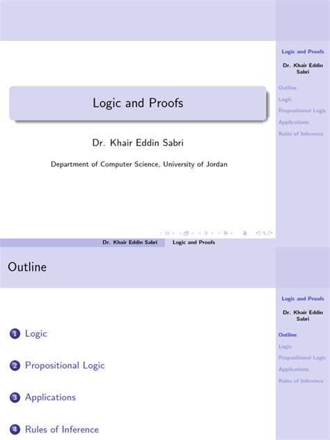 ch1 1 propositional logic pdf logic if and only if