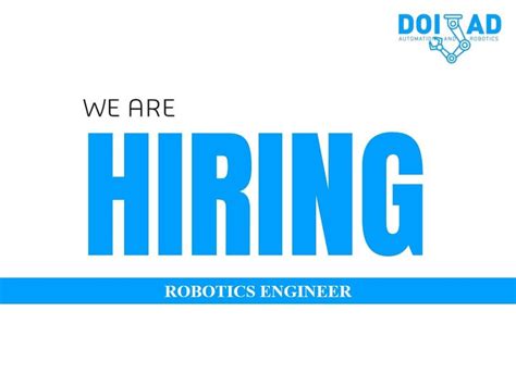 hiring roboticsengineer industrialautomation robotprogramming kuka… doijad automation